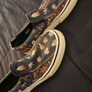 Vans | Shoes | Black And White Sneakers With Game Over Soles | Poshmark